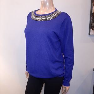 Bianca Nygard | Sweaters | Bianca Nygard Jeweled Sweater Embellished ...